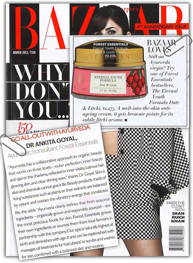 HARPERS-BAZAAR | Forest Essentials